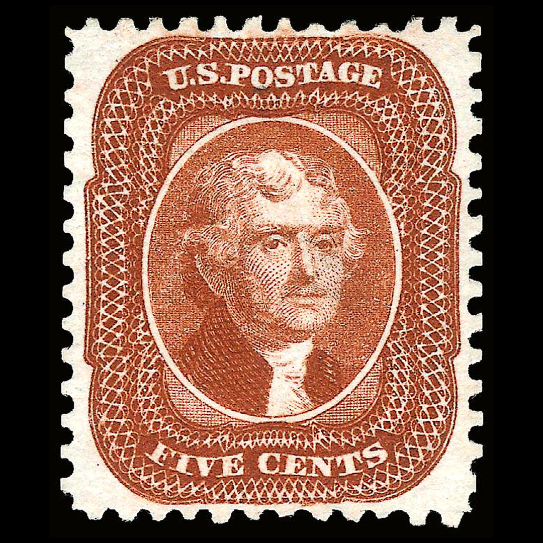 Scott #42 United States | Stamp Values, Identification & More